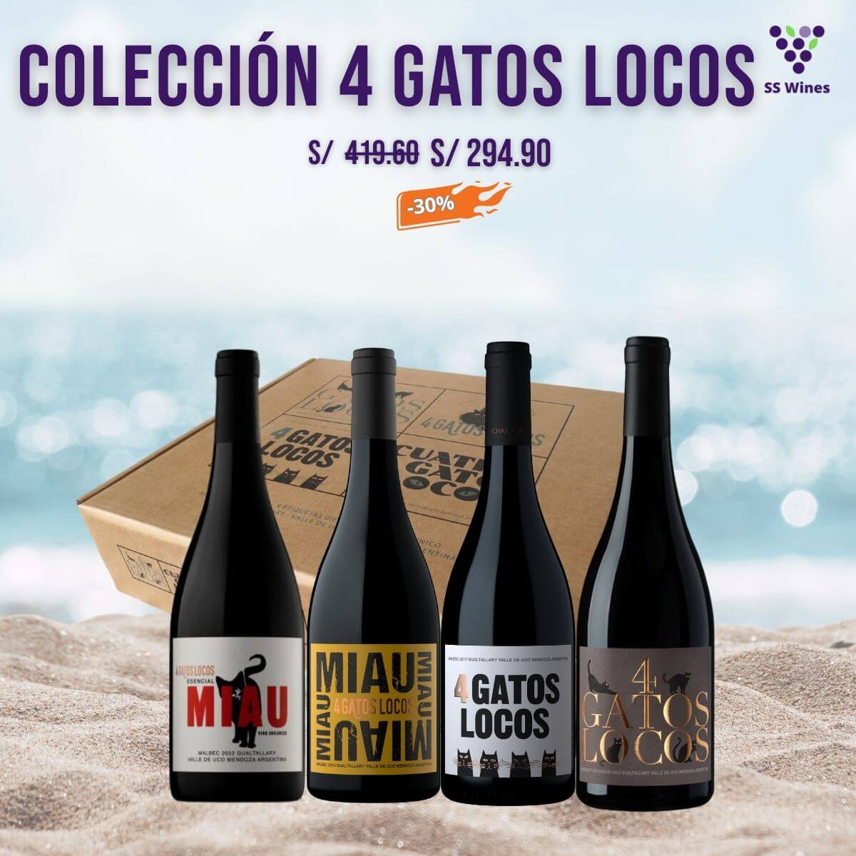 Colección 4 Gatos Locos – SS Wines